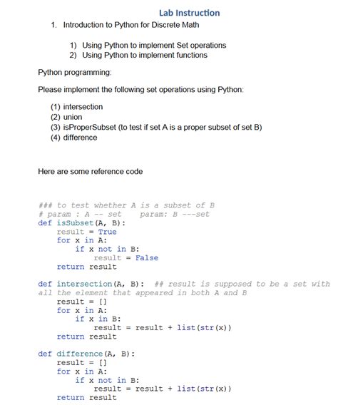 Solved Lab Instruction 1 Introduction To Python For