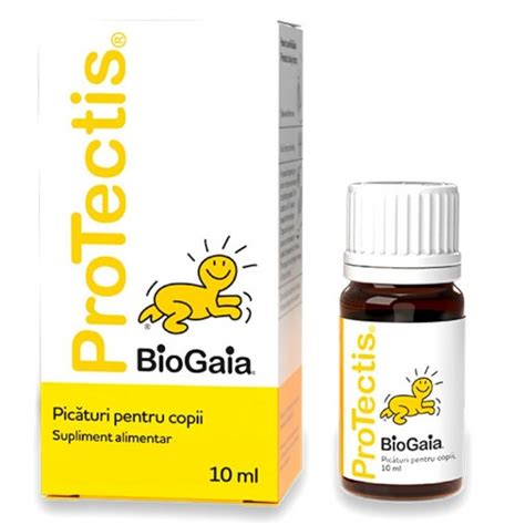 Picaturi Probiotice Copii Protectis 10ml Biogaia Pret 85 0 Lei