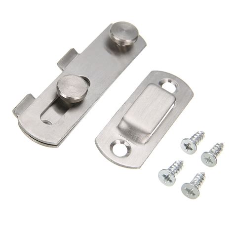 Small Door Guard Latch Bolt Set Sliding Door Latch Grandado