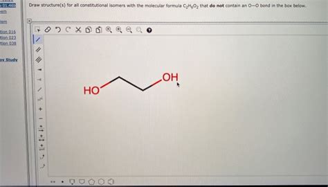 Solved Draw Structure S For All Constitutional Isomers With
