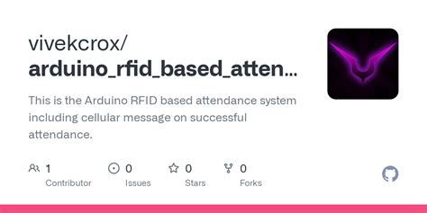 GitHub Vivekcrox Arduino Rfid Based Attendance System This Is The Arduino RFID Based