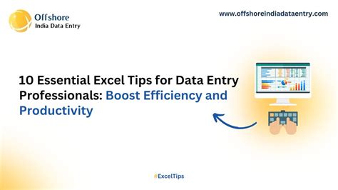 10 Essential Excel Tips And Tricks For Data Entry Professionals