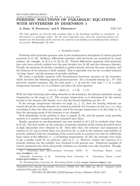 Periodic Solutions Of Parabolic Equations With Hysteresis In Dimension