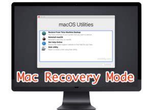 How To Start Mac In Recovery Mode Intel