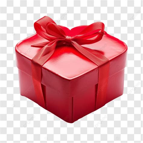 발렌타인 데이를 위한 리본이 달린 빨간색 선물 상자 애인 낮 빨간색 Png 일러스트 및 이미지 에 대한 무료 다운로드 Pngtree