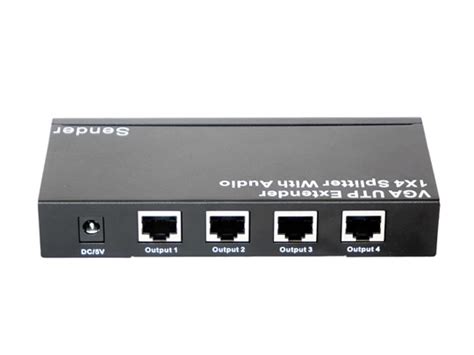 Vga Utp Extender 1x4 Splitter With Audio Extender And Splitter Price