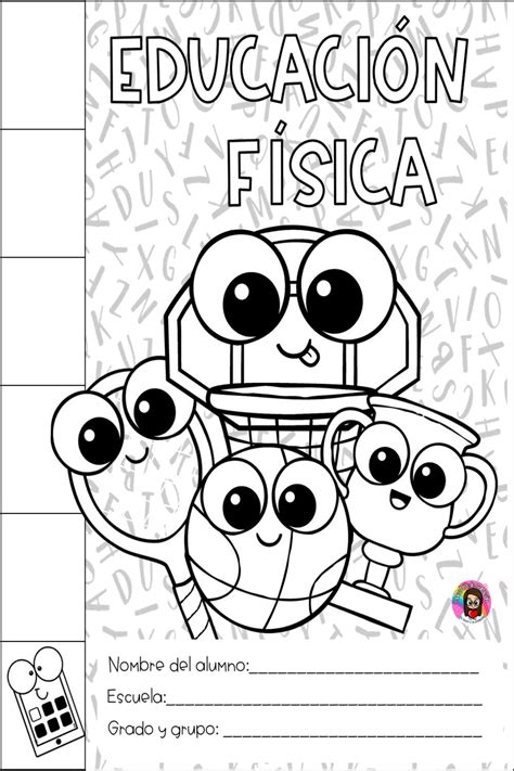 Educacion Fisica Para Niños Para Colorear Libro Para Colorear Educacion Fisica Escuela De