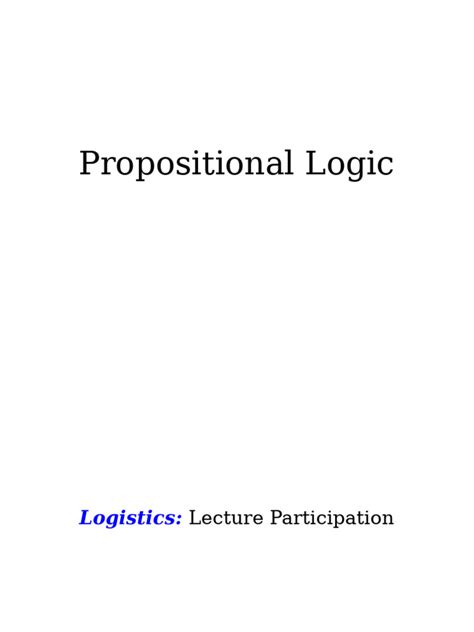 Lecture 3 Pdf Metalogic Semantics
