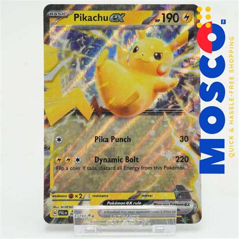 Pikachu Ex 063193 Ultra Rare Pokemon Tcg Singles Mosco Philippines