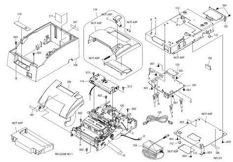 Epson Tm U220b Printer Part Tm220bx