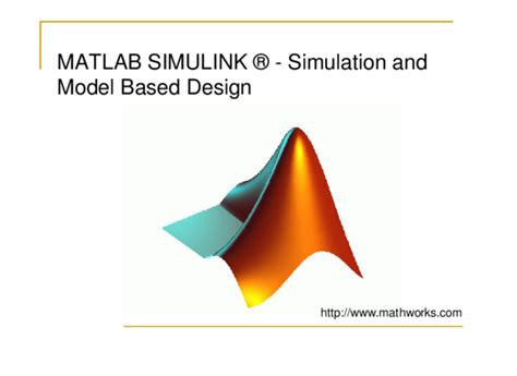 pdf matlab simulink ® simulation and model based design