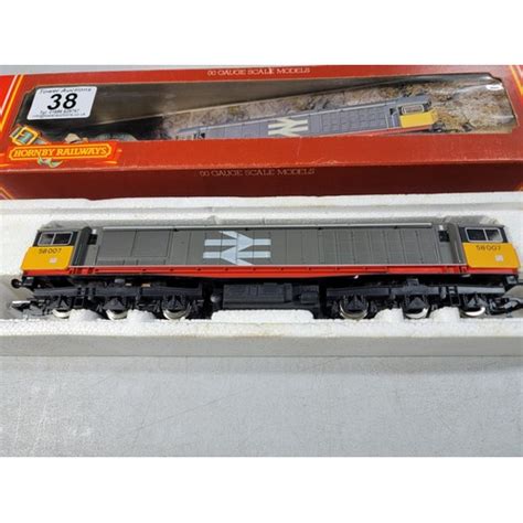 Boxed Hornby R250br Class 58 Railfreight Diesel Loco No58007 Cleaned