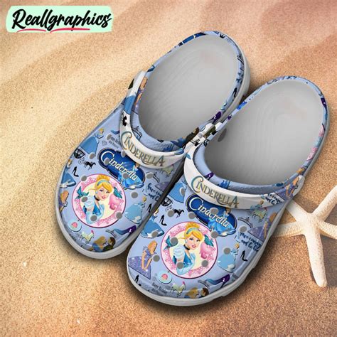 Cinderella Cartoon Movie Classic Unisex Classic Crocs Reallgraphics