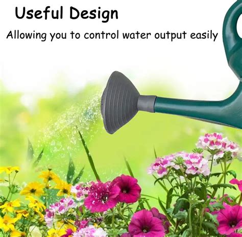 1pc 물을 수있는 머리 플라스틱 교체 스프링클러 헤드 스프레이 주둥이 범용 정원 물을 수있는 스프링클러 헤드 대부분의 물을 깡통 분재 물을 수있는 Temu