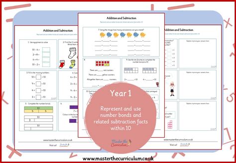 Number Bonds Within 10 Fluency And Reasoning Booklet Set 2 Master The Curriculum