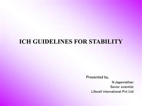 Ich [ Q ] Guidelines Pptx