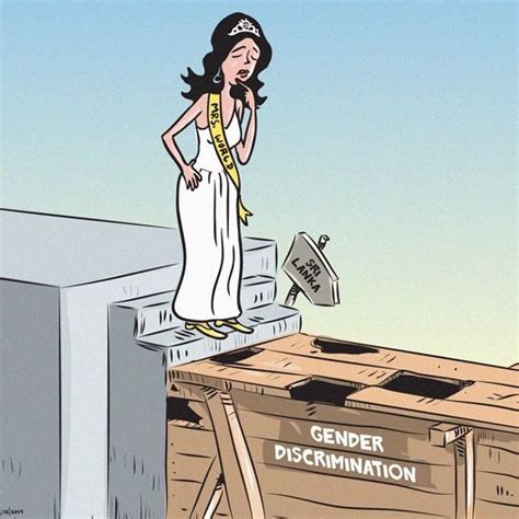 Gender Inequality Cartoon