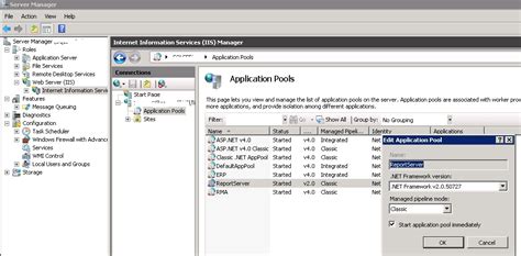 Iis 7 Client Id Mode Stack Overflow