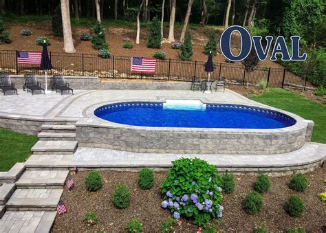 Semi Inground Pool Landscaping Ideas At Humberto Vernon Blog
