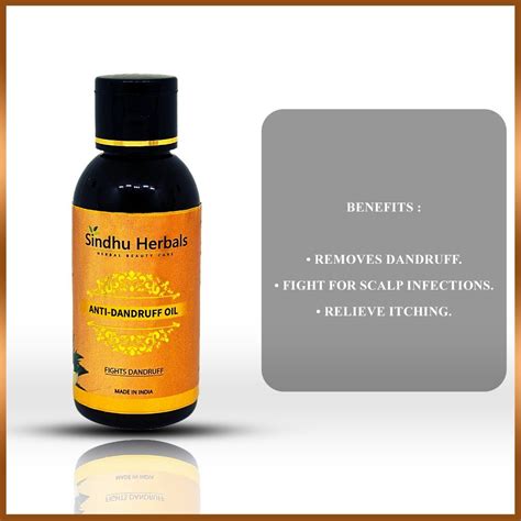 Sindhu Herbals Anti Dandruff Oil For Hair At ₹ 496bottle In Hyderabad
