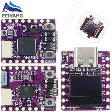 Esp32 C3 Rp2040 Raspberry Pi Pico Development Board 042 นิ้ว Lcd Risc V Wifi บลูทูธสําหรับ
