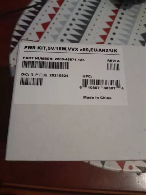 Polycom Universal Power Supply For Vvx 150 250 350 450 5v 3a £11 99 Picclick Uk