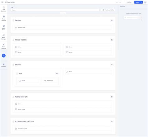layout customization with page builder strings documentation