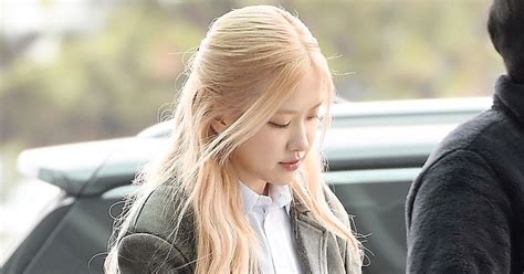 블랙핑크 로제 ‘금발 따라 흘러내리는 예쁨[포토엔hd]