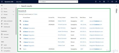 Single Table Search Option In Dataverse Search Microsoft Dynamics 365 CRM Tips And Tricks