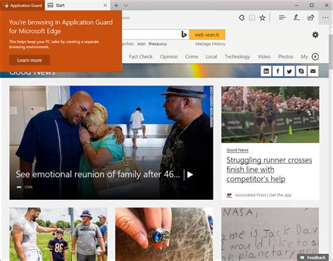 Testszenarien Mit Microsoft Defender Application Guard Microsoft Learn