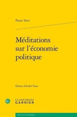 Meditations Sur Leconomie Politique By Pietro Verri French Paperback