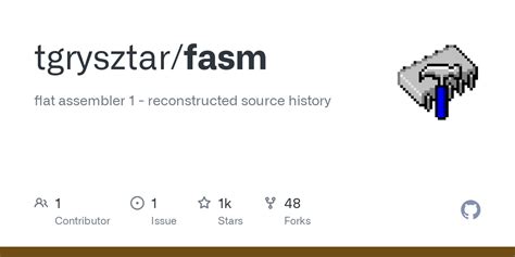 Github Tgrysztarfasm Flat Assembler 1 Reconstructed Source History