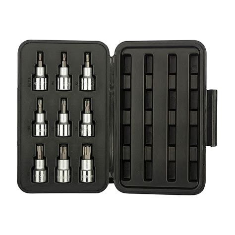 Stanley 89 098 1 2 Drive Torx Bit Socket Set 9pcs