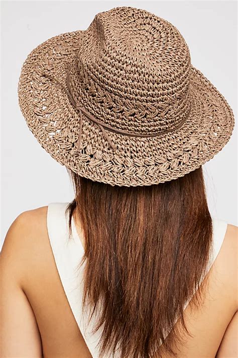 Summerland Crochet Straw Sun Hat Free People