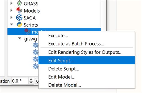 Qgis 3 Processing Script Is Recognized As A Model Geographic