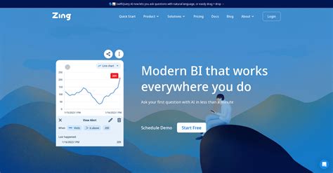Zing Data Ai Tool For Business Intelligence