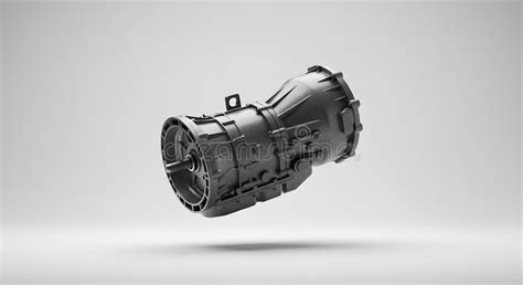 High Performance Automotive Transmission System Detailed 3d Render Of