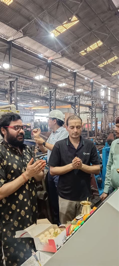 Succesfully Installed And Run 300kw Hf Welding Plant And Cold Saw Cutting Abir Mondal