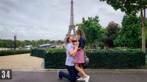 ДЕЛАЮ ПРЕДЛОЖЕНИЕ В ПАРИЖЕ Youtube