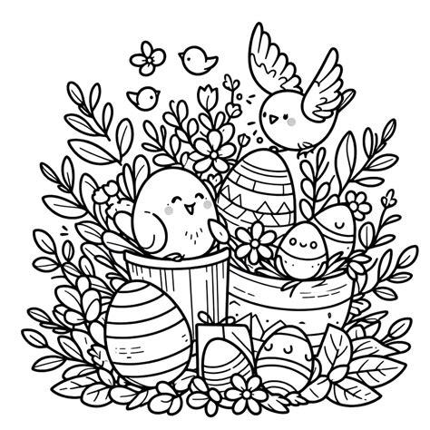 Free Printable Easter Coloring Page Download Print Or Color Online For Free