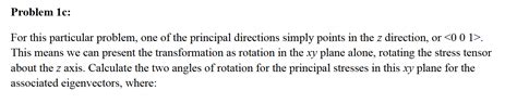 solved problem 1c for this particular problem one of ﻿the