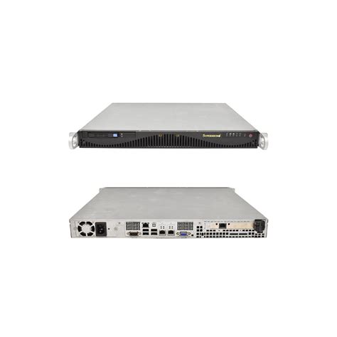 Supermicro Cse 512 X10sll F Rev 1 02 Xeon I3 4130t Cpu 2 9ghz 8gb Ram No Hdd Piospartslap