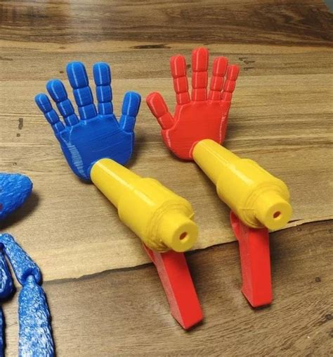 Poppy Playtime Hands D Pvc Red And Blue Etsy Australia