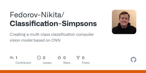 Github Fedorov Nikitaclassification Simpsons Creating A Multi Class
