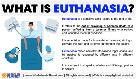 What Is Euthanasia Definition And Concept Of Euthanasia