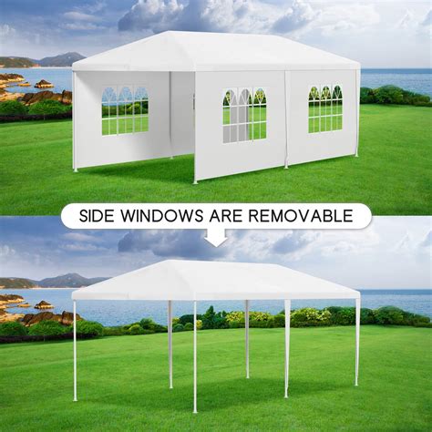 Fdw Party Tent 10x20 Outdoor Canopy Party Wedding Tent