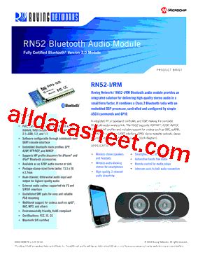 RN I RM Datasheet PDF Microchip Technology