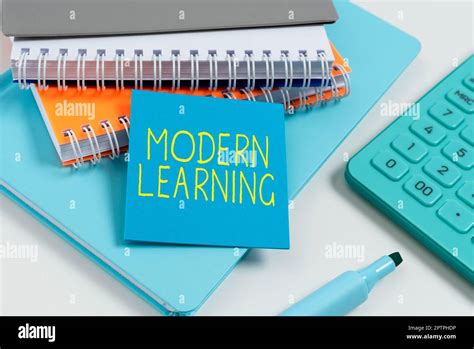 Handwriting Text Modern Learning Conceptual Photo Flexible And Agile Setup Innovative Learning
