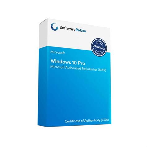 windows 10 pro mar 32 64bit coa usato software reuse gebrauchte software lizenzen legal