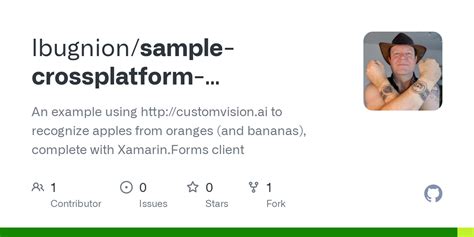 Github Lbugnion Sample Crossplatform Customvision An Example Using